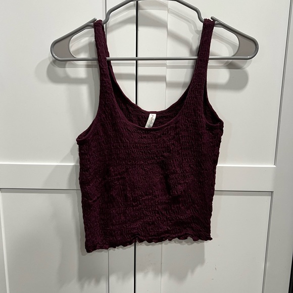 Tops | Dark Purple Tank Top | Poshmark